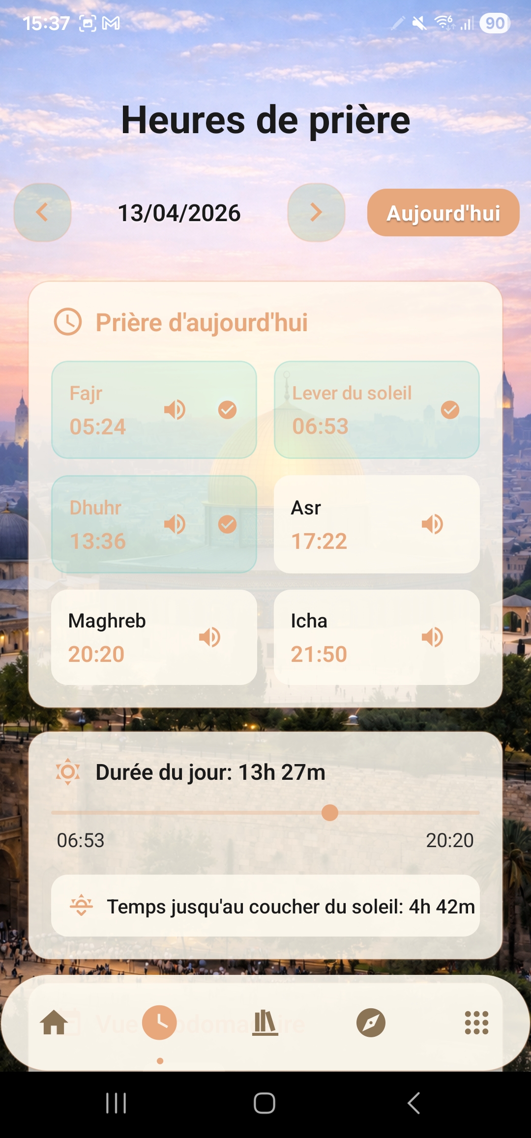 MyAdhan - Muslim Prayer Times App | Adhan, Quran, Qibla & More